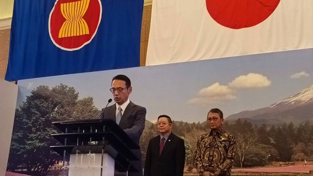 Kedubes Jepang Rayakan Ulang Tahun Ke-63 Kaisar Naruhito di Jakarta ...