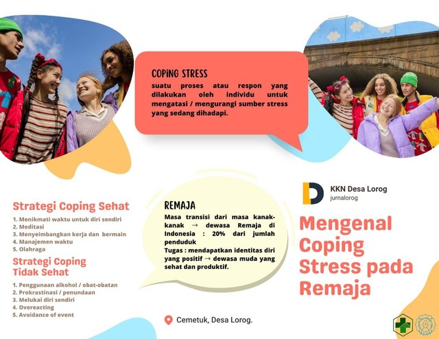 Coping Stress Pada Remaja jadi Fokus Program Kerja Mahasiswa KKN UNS Desa Lorog | kumparan.com