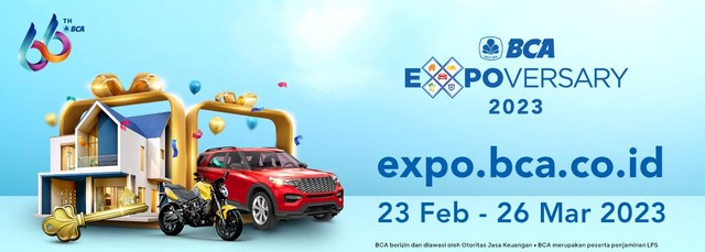 BCA Expoversary 2023 Masih Digelar Online, Hadirkan Bunga KPR 2,66 ...