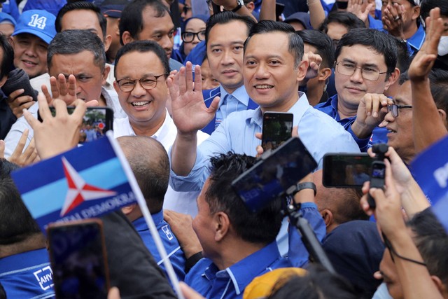 Anies Sambangi DPP Demokrat, Sampaikan Gagasan Perubahan dan Perbaikan di 2024 | kumparan.com