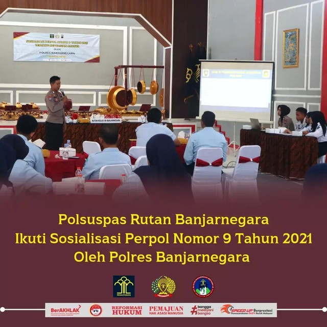 Polsuspas Rutan Banjarnegara Ikuti Sosialisasi Perpol No 9 Thn 2021 ...