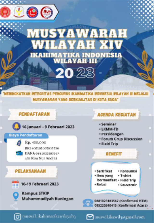 HIMDIKMAT STKIP Muhammadiyah Kuningan Gelar Musyawarah Wilayah (MUSWIL ...