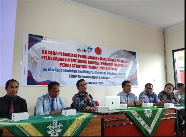 STKIP Muhamadiyah Kuningan Perdana Uji Coba LMS Bima Mahasiswa Stunting ...