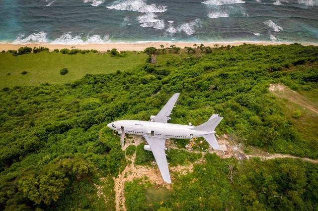 Cerita Owner 'Vila Pesawat' Bali: Antrean Booking Sampai 11,5 Tahun ...