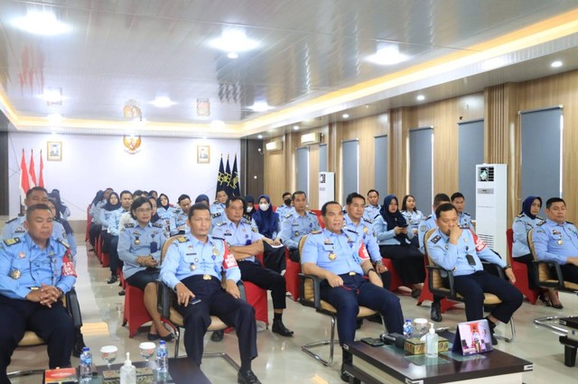 Persiapan Menuju Wbbm Kemenkumham Ikuti Sosialisasi Pembangunan Zona