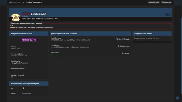 Pemilik BreachForums, Situs Hacker Bjorka Jual Data Pribadi, Ditangkap ...