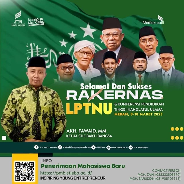 Ketua STIE Bakti Bangsa Beri Ucapan Selamat & Sukses Rakernas LPTNU di ...