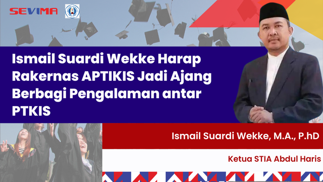 Ismail Suardi Wekke Harap Rakernas APTIKIS Jadi Ajang Berbagi Pengalaman PTKIS | kumparan.com