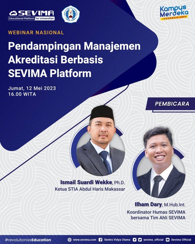 Awali Kemitraan, SEVIMA-STIA Abdul Haris Gelar Webinar Nasional | kumparan.com