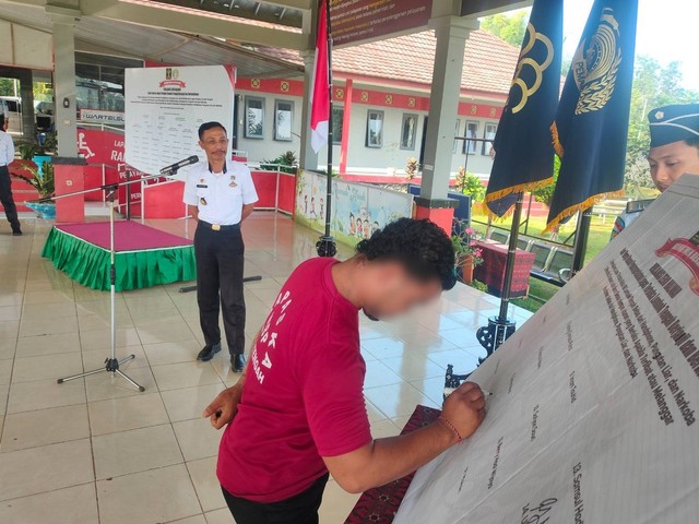 Lapas Terbuka Lombok Tengah Deklarasikan Zero Halinar | kumparan.com