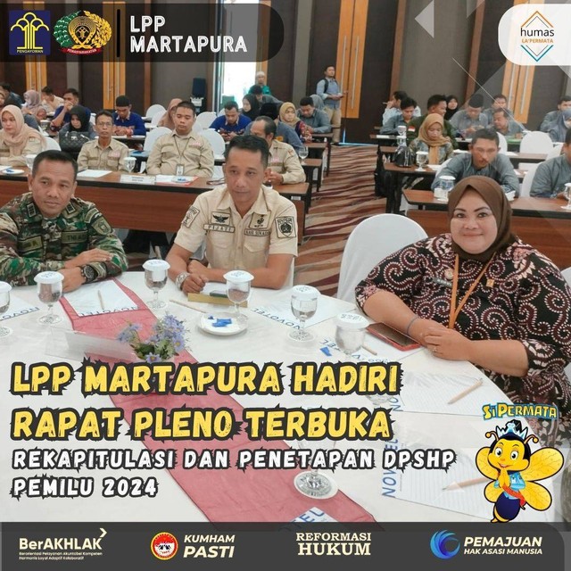 Hadiri Rapat Pleno Terbuka Rekapitulasi dan Penetapan DPSHP Pemilu 2024 | kumparan.com