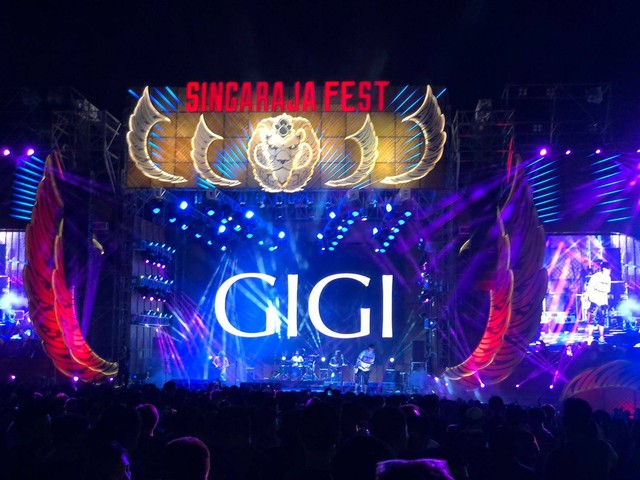 Bersama Musisi dari Bali, Band GIGI Meriahkan Singaraja Fest 2023 | kumparan.com