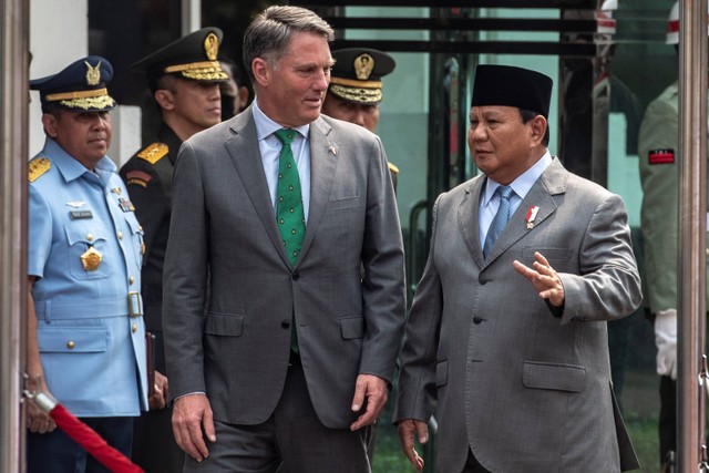 Prabowo Terima Wakil PM Australia, Perkuat Kerja Sama Pertahanan | kumparan.com