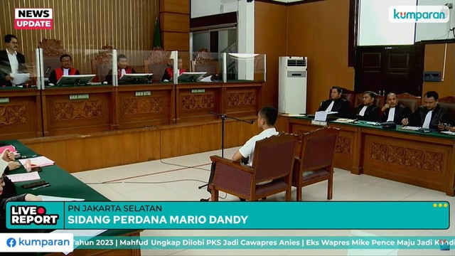 Hakim Ingatkan Mario Dandy yang Ngaku Bohong: Bisa Kena Dakwaan Sumpah ...