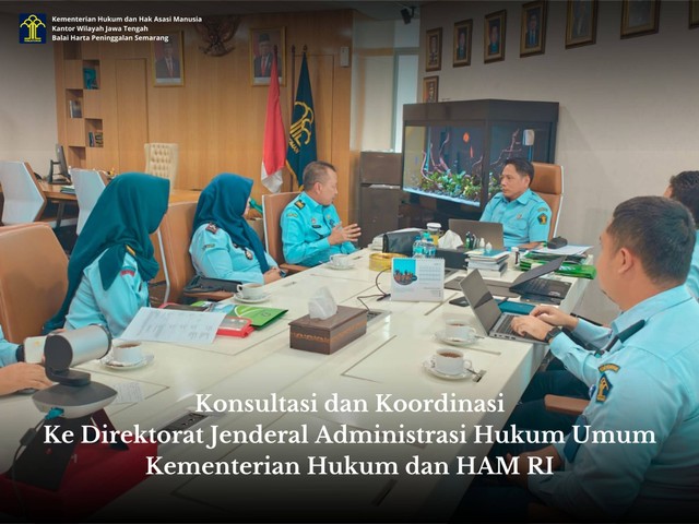 Konsultasi dan Koordinasi ke Direktorat Jenderal AHU Kemenkumham RI ...