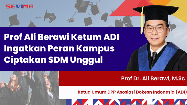 Prof Ali Berawi Ketum ADI Ingatkan Peran Kampus Ciptakan SDM Unggul ...