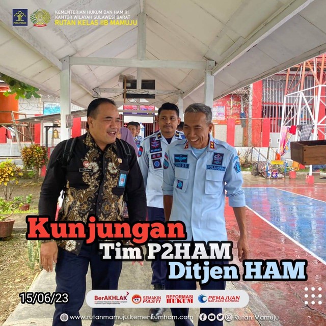 Rutan Mamuju Terima Kunjungan Tim P2Ham Ditjen Ham | kumparan.com