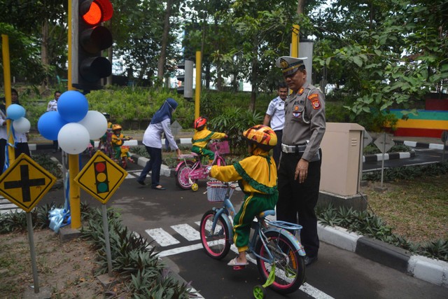 Taman Edukasi Lalu Lintas di Terminal Giwangan Jogja Kembali Dibuka | kumparan.com