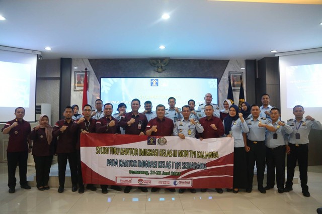 Imigrasi Semarang Terima Studi Tiru Kantor Imigrasi Kelas III Non TPI Kalianda | kumparan.com