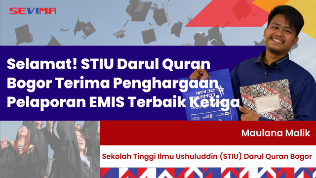 Selamat! STIU Darul Quran Bogor Terima Penghargaan Pelaporan EMIS ...
