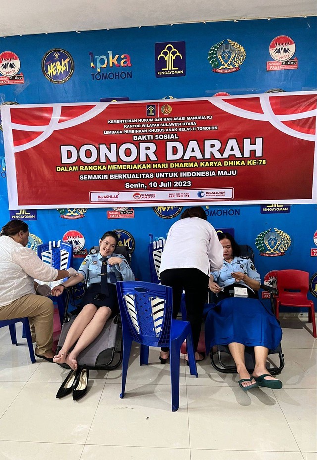 Sukseskan HDKD Ke-78, LPKA Tomohon Laksanakan Donor Darah | kumparan.com