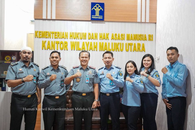 Kakanwil Kemenkumham Malut Sambut Hangat Kunjungan Tim Ditjen AHU ...