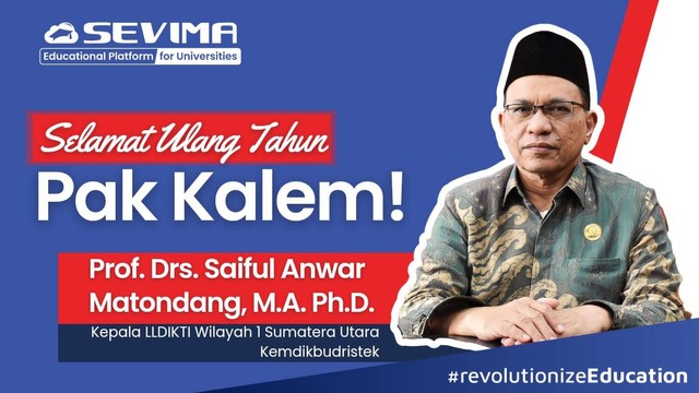 Selamat Ulang Tahun Prof. Saiful Anwar Matondang yang Ke-55! | kumparan.com