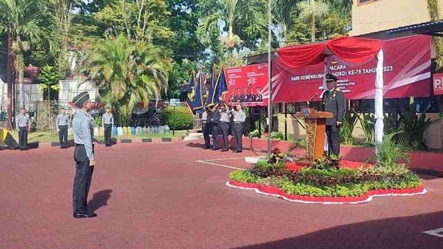 Kemenkumham Sulawesi Utara Gelar Upacara Peringatan Hari Dharma Karya Dhika | kumparan.com