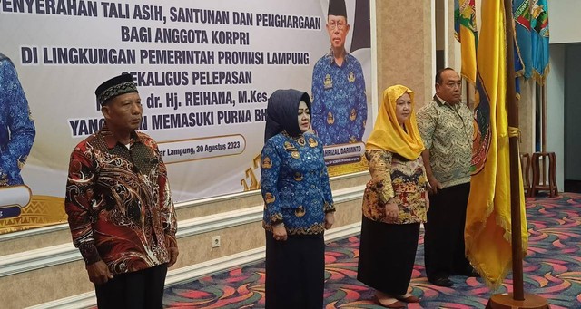 Kadinkes Lampung Reihana Pamit Setelah Menjabat Selama 14 Tahun Lebih | kumparan.com