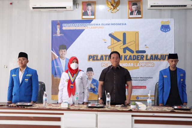 Dibuka Wali Kota Eva Dwiana, Pelatihan Kader Lanjut PMII Bandar Lampung ...