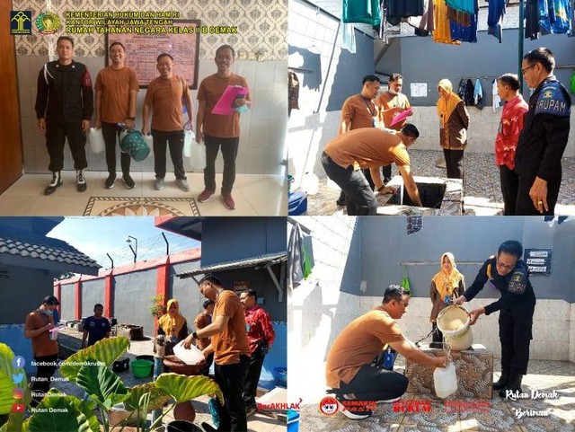 Aman dan Sehat: Sumber Air Rutan Demak Rutin Dilakukan Pemeriksaan Laboratorium | kumparan.com