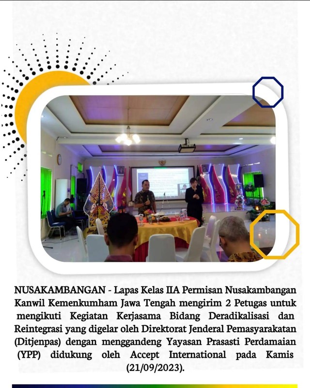 Pelatihan Deradikalisasi dan Reintegrasi oleh Accept International | kumparan.com