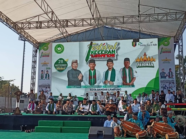 Festival Keceran Tjimande di Lampung, Tradisi Lestarikan Seni Budaya ...