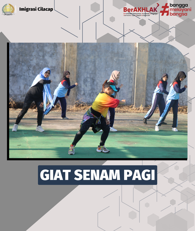 Senam Pagi Pegawai Imigrasi Cilacap Rutin Di Jumat Pagi | kumparan.com
