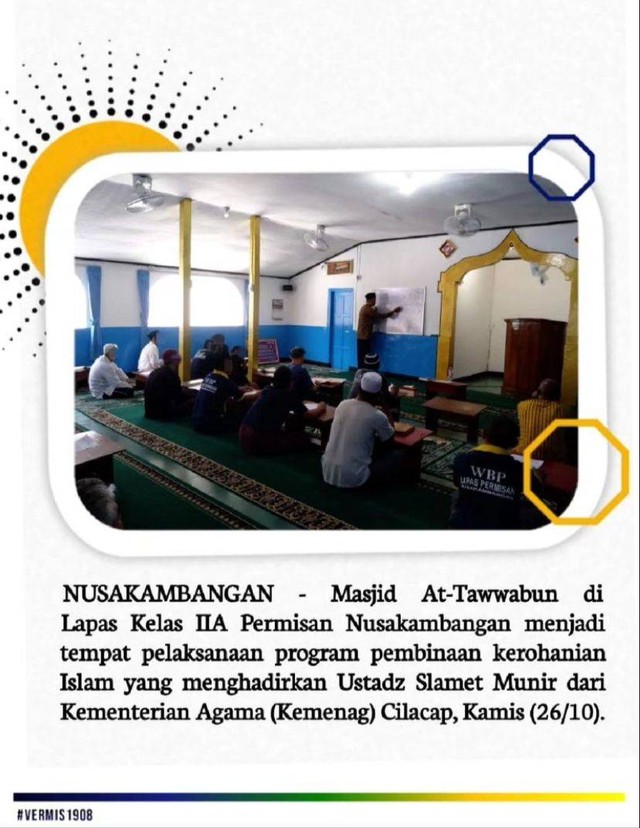 Ilmu Tajwid Tema Pembinaan Kepribadian WBP Muslim Lapas Permisan | kumparan.com