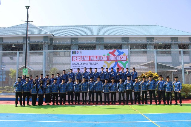 Peringati Hari Sumpah Pemuda Lapas Palopo Gelar Upacara Bendera