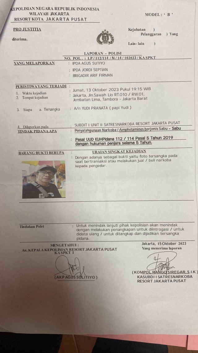 Peras Korban dengan Surat DPO Palsu Polisi, Pria di Tambora Masuk Bui | kumparan.com