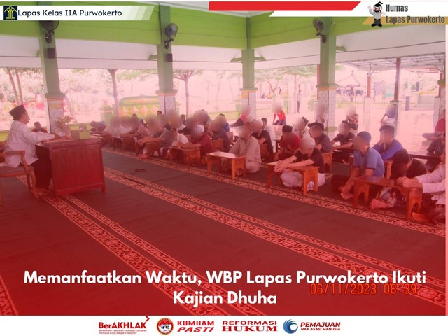 Lapas Purwokerto Laksanakan Pembinaan Kerohanian WBP | kumparan.com