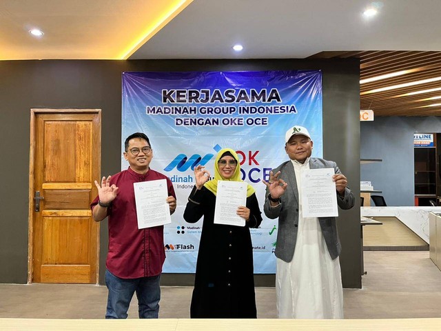 Ciptakan Lapangan Kerja Berkelanjutan: OK OCE & Madinah Grup Terus ...