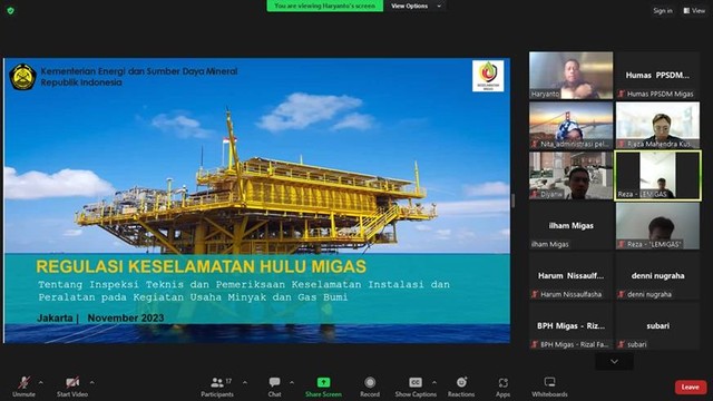 Cermati Risiko Keselamatan dan Lingkungan, PPSDM Migas Pahami Regulasi ...