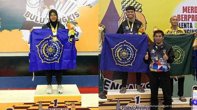 Tim Mahasiswa UMS Berhasil Boyong 3 Medali Emas di Ajang POMNAS XVIII 2023 | kumparan.com