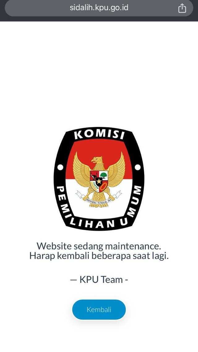 Situs Info Data Pemilih Tak Bisa Diakses, KPU Beri Penjelasan | kumparan.com