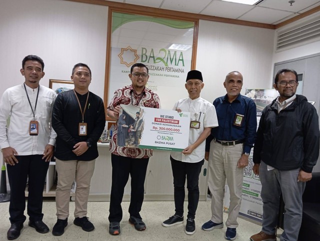 BAZMA Pertamina Bantu Palestina, Percayakan Sinergi Bersama Dompet ...