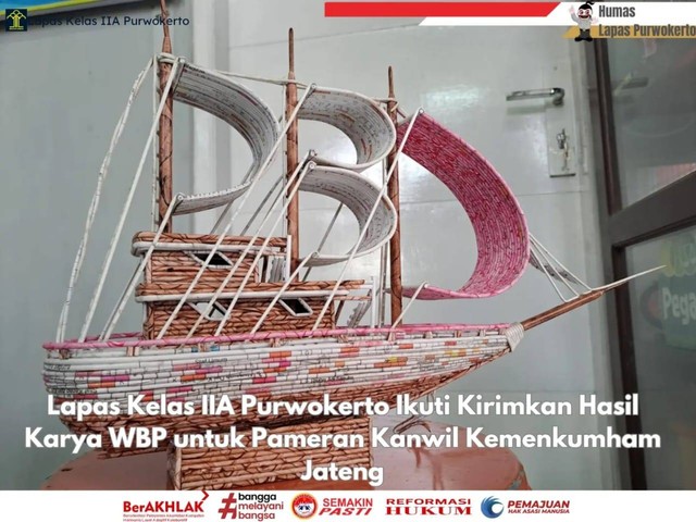 Lapas Purwokerto Kirimkan Hasil Karya WBP Pameran Kanwil Kemenkumham ... Lapas Purwokerto Kirimkan Hasil Karya WBP Pameran Kanwil Kemenkumham ...