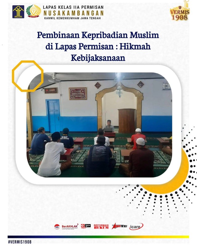 Pembinaan Kepribadian Muslim di Lapas Permisan : Hikmah Kebijaksanaan | kumparan.com