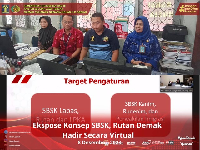 Expose Konsep SBSK, Rutan Demak Hadir Secara Virtual | kumparan.com