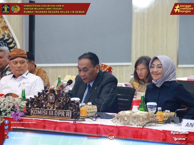 RDP dengan Komisi III DPR RI, Karutan Demak Siap Berikan Layanan Terbaik | kumparan.com