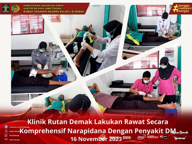 Klinik Rutan Demak Rawat Secara Komprehensif WBP Dengan Penyakit ... Klinik Rutan Demak Rawat Secara Komprehensif WBP Dengan Penyakit ...