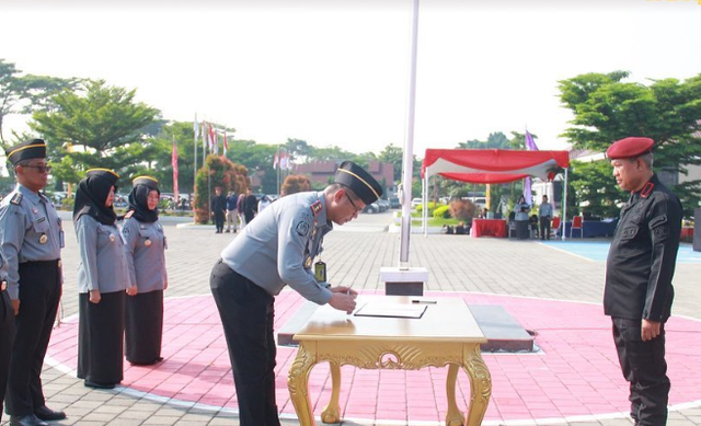 Pertegas Komitmen Netralitas Pemilu 2024, ASN Kemenkumham Jateng Kumandangkan | kumparan.com