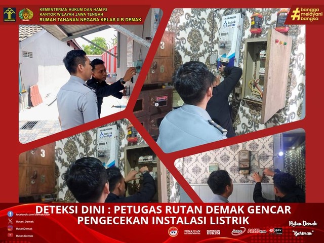 Upaya Maksimal: Rutan Demak Cek Instalasi Listrik demi Keamanan Rutin | kumparan.com